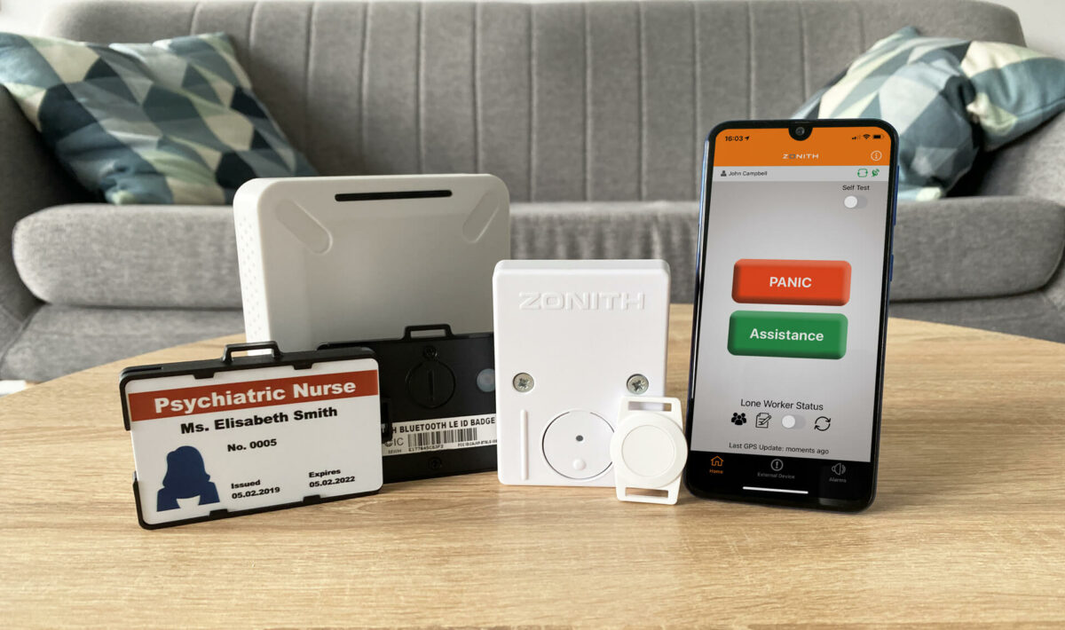 Bluetooth ID Cardholder – Indoor Positioning, Panic Alarming and ID ...